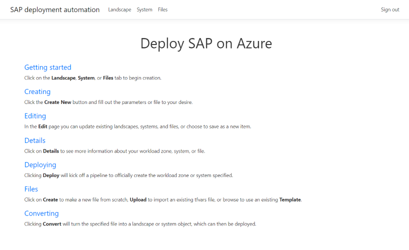Configurare un'applicazione Web Deployer per SAP in Azure Deployment ... Configurare un'applicazione Web Deployer per SAP in Azure Deployment ...