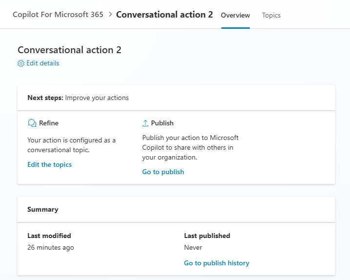 Creare azioni di conversazione per Microsoft 365 Copilot - Microsoft ... Creare azioni di conversazione per Microsoft 365 Copilot - Microsoft ...
