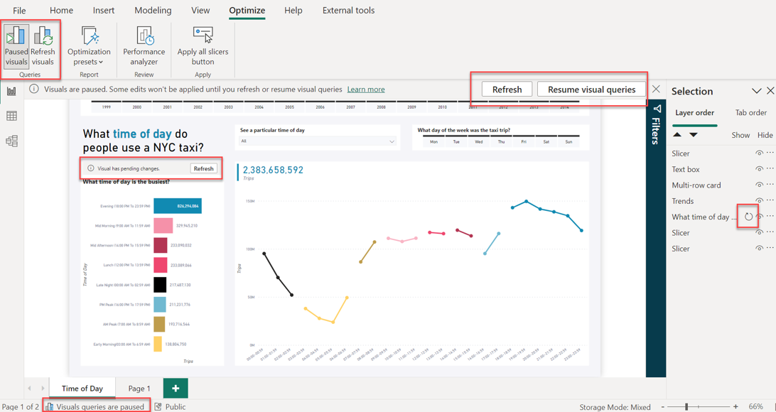 Barra multifunzione Ottimizza in Power BI Desktop - Power BI ... Barra multifunzione Ottimizza in Power BI Desktop - Power BI ...