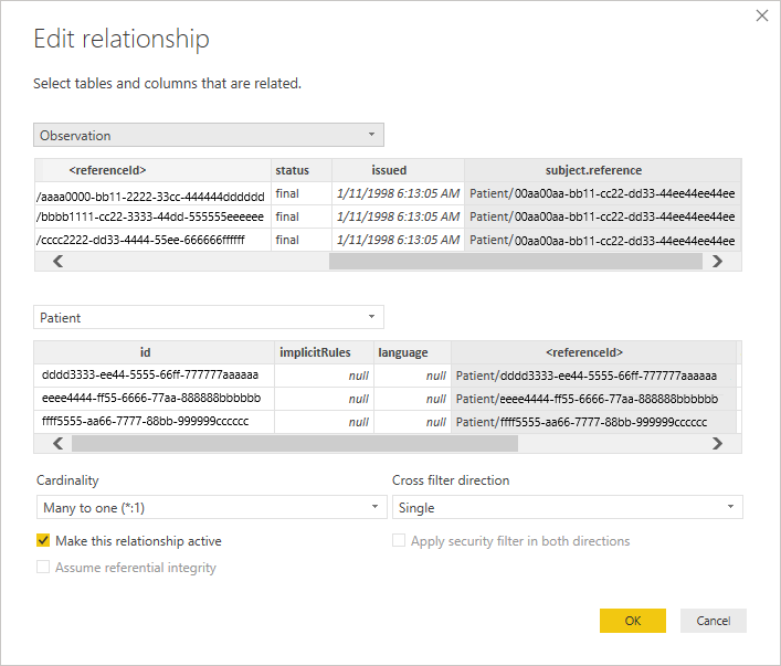Relazioni di Power Query FHIR - Power Query | Microsoft Learn Relazioni di Power Query FHIR - Power Query | Microsoft Learn