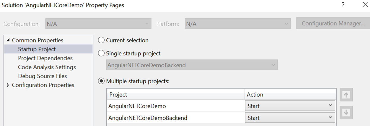 Creare un'app ASP.NET Core con Angular - Visual Studio (Windows) | Microsoft Learn