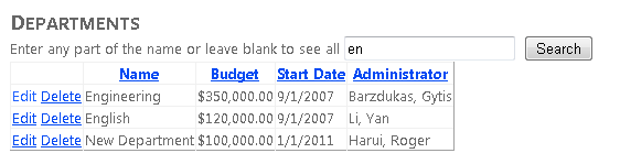 Entity Framework 40 と Objectdatasource コントロールの使用、パート 3 並べ替えとフィルター処理 Microsoft Learn