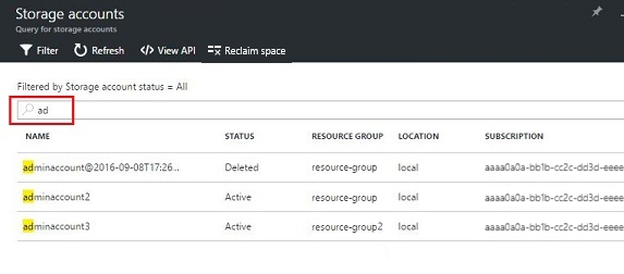 Azure Stack Hub のストレージ アカウントを管理する Azure Stack Hub Microsoft Learn
