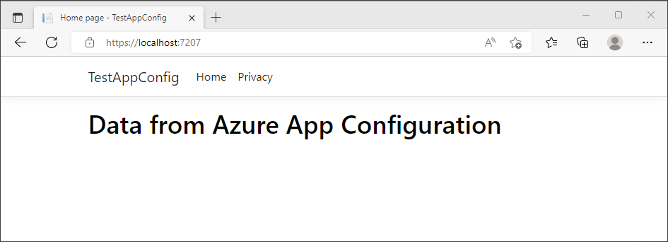 Aspnet Core アプリケーションでカスタム フィルターを使用して条件付き機能を有効にする Azure App Configuration Microsoft Learn