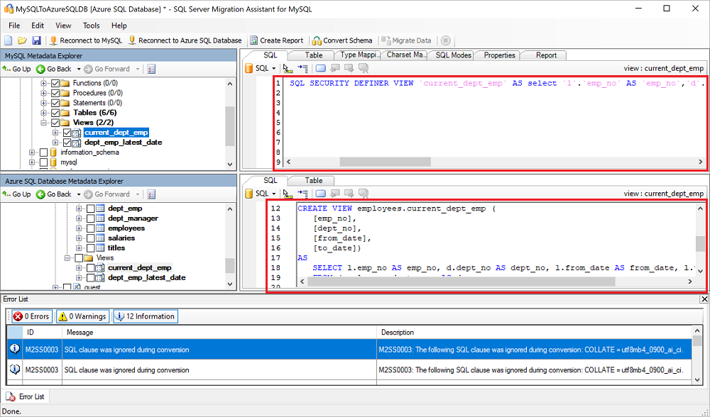 Mysql から Azure Sql Database 移行ガイド Azure Sql Database Microsoft Learn