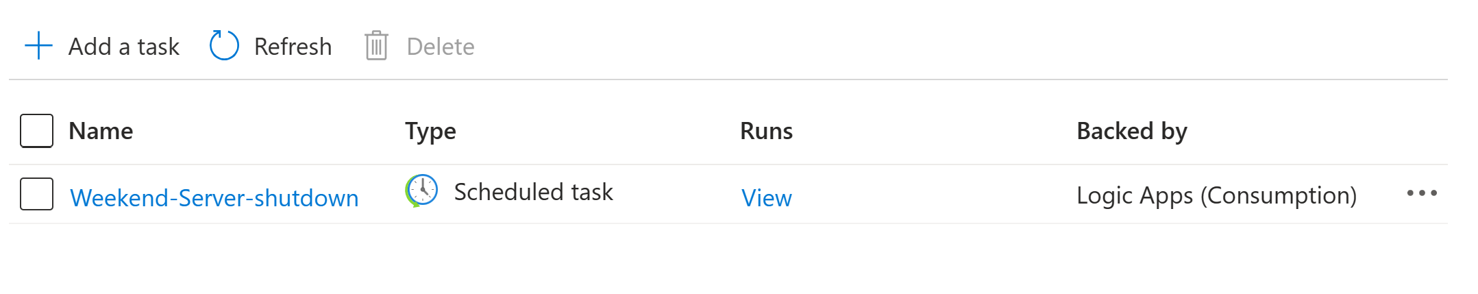 Azure Automation タスクを作成する Azure Database For Mysql Flexible Server Microsoft Learn