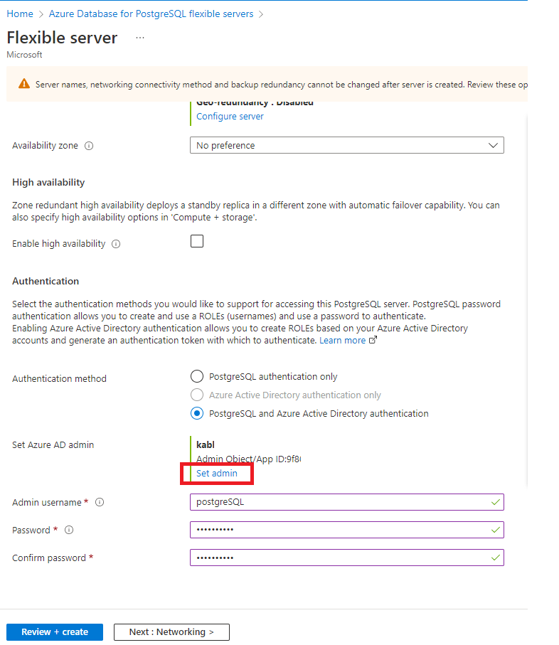 Azure Database For Postgresql フレキシブル サーバーでの認証に Azure Active Directory を使用する Microsoft Learn