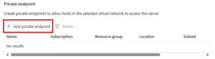 Private Link を使用して仮想ネットワークを管理する Azure Portal Azure Database For Postgresql Flexible Server