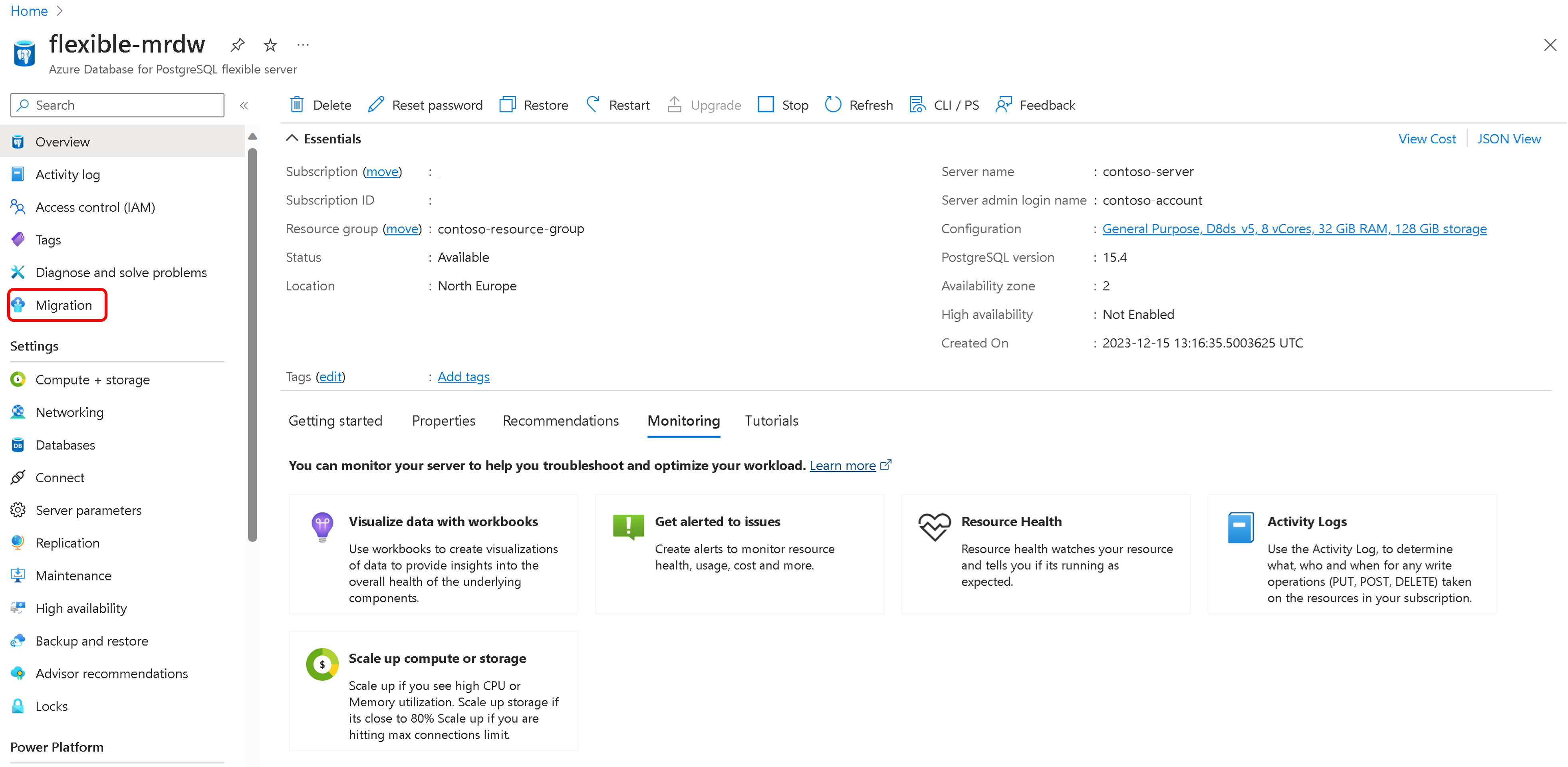 チュートリアル Azure Portal と Azure Cli で移行サービスを使用して Amazon Rds For Postgresql からオフラインで移行する Azure