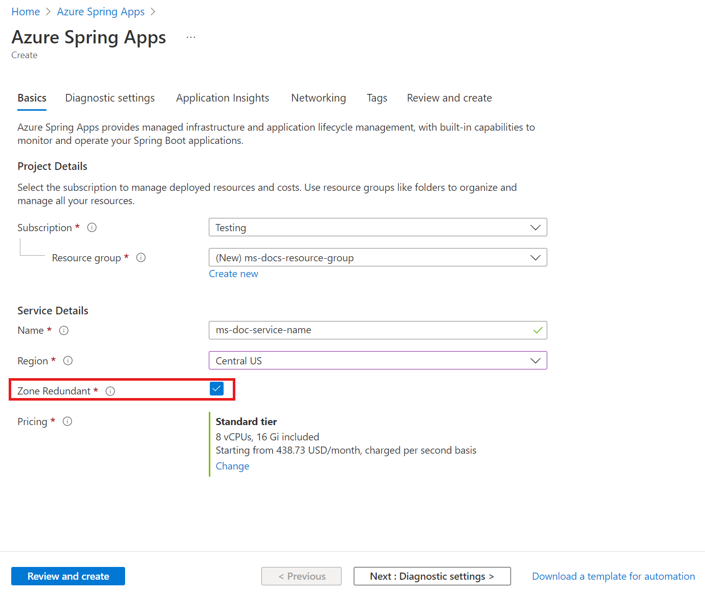 Reliability in Azure Spring Apps | Microsoft Learn Reliability in Azure Spring Apps | Microsoft Learn