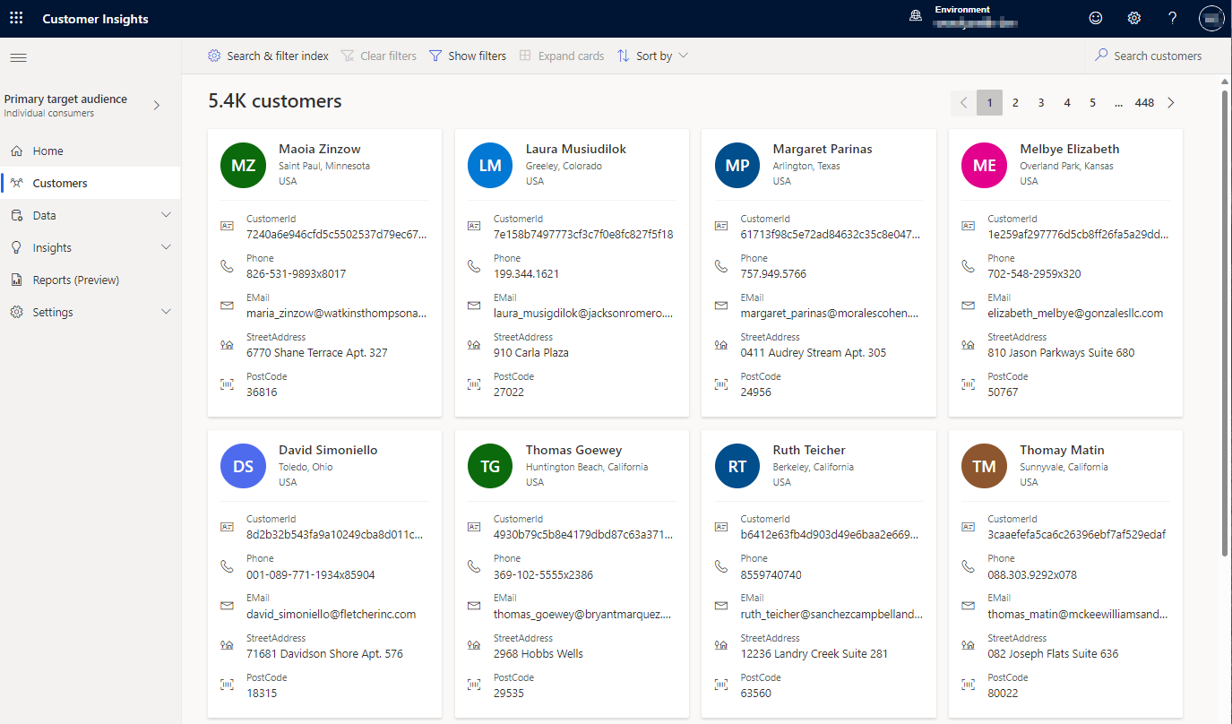 顧客プロファイルの表示 - Dynamics 365 Customer Insights | Microsoft Learn 顧客プロファイルの表示 - Dynamics 365 Customer Insights | Microsoft Learn