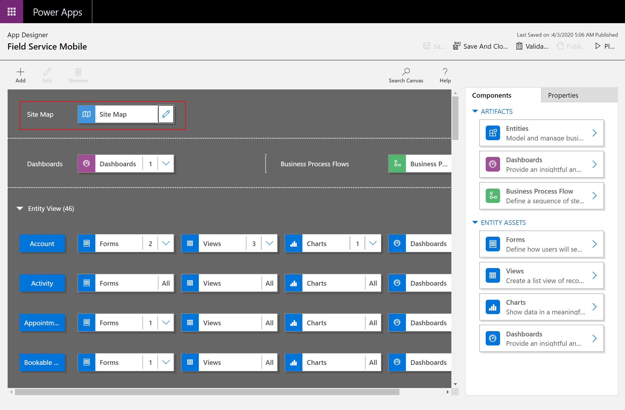 ホーム画面でサイトマップ エンティティ (テーブル) を編集する - Dynamics 365 Field Service ... ホーム画面でサイトマップ エンティティ (テーブル) を編集する - Dynamics 365 Field Service ...