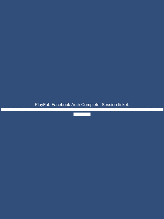 Facebook と Unity を使用して Playfab 認証を設定する Playfab Microsoft Learn