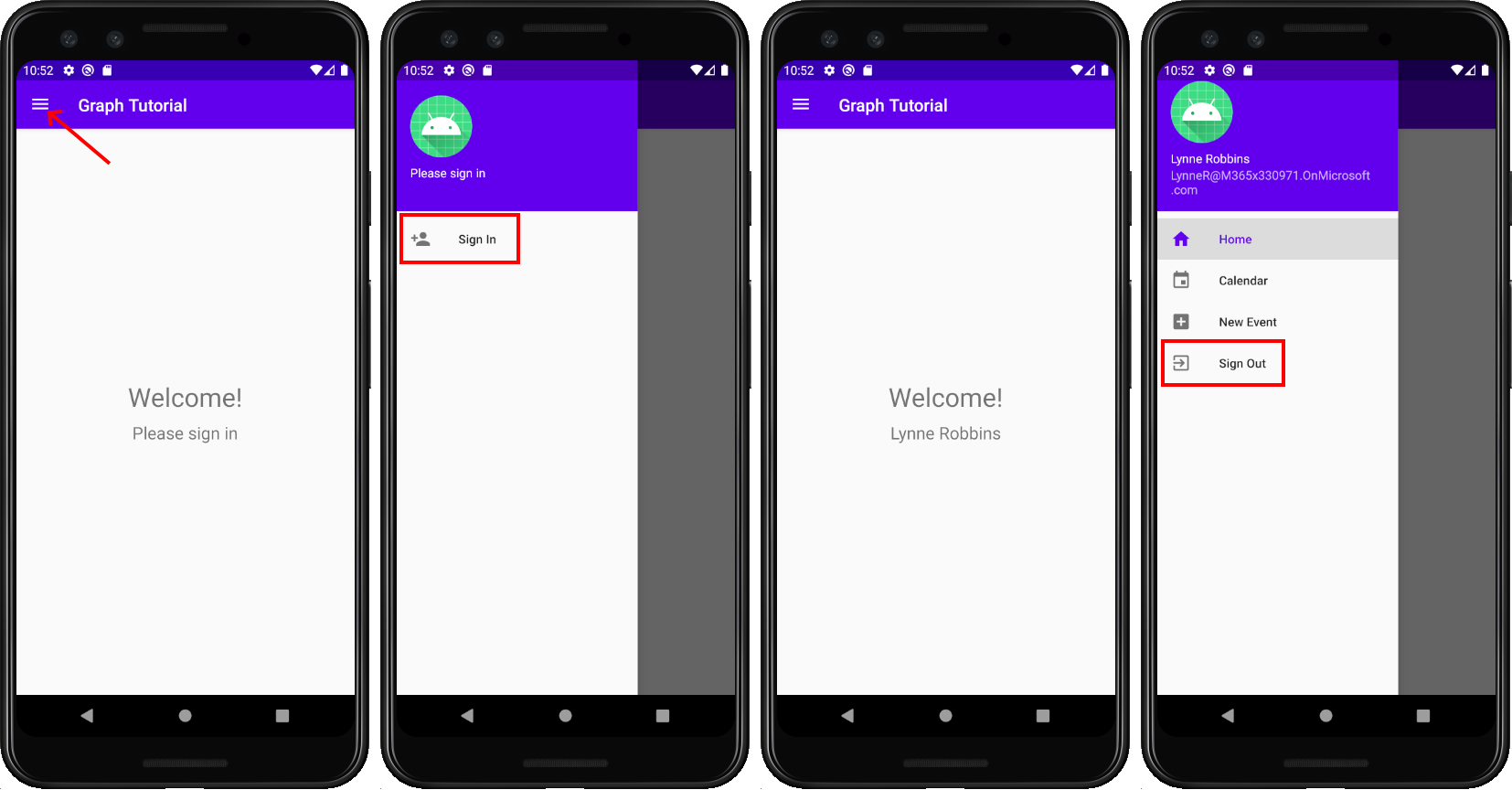 Microsoft Graph を使って Android アプリを構築する - Microsoft Graph | Microsoft Learn