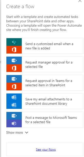 Power Automate - Send SharePoint files as attachments | Microsoft Learn Power Automate - Send SharePoint files as attachments | Microsoft Learn