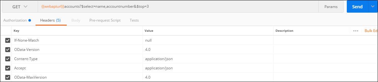 Postman を使用して Web Api で演算を実行する アプリ用 Microsoft Dataverse Power Apps Microsoft Learn