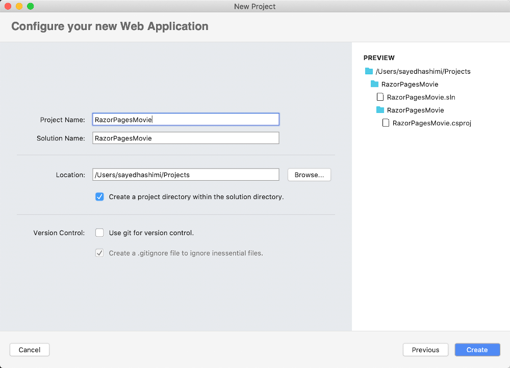 자습서 Aspnet Core에서 Pages 시작 Razor Microsoft Learn