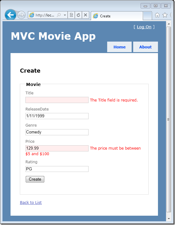 ASP.NET MVC 3(VB) 소개 | Microsoft Learn
