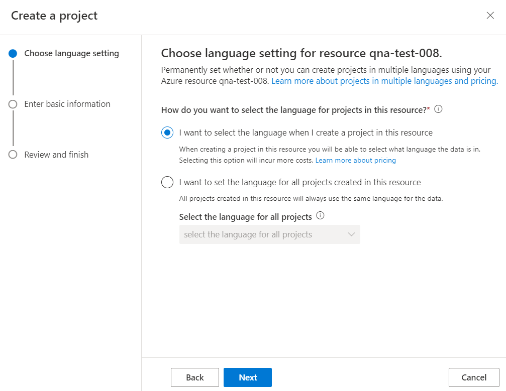 언어 지원 사용자 지정 질문 답변 Azure Ai Services Microsoft Learn
