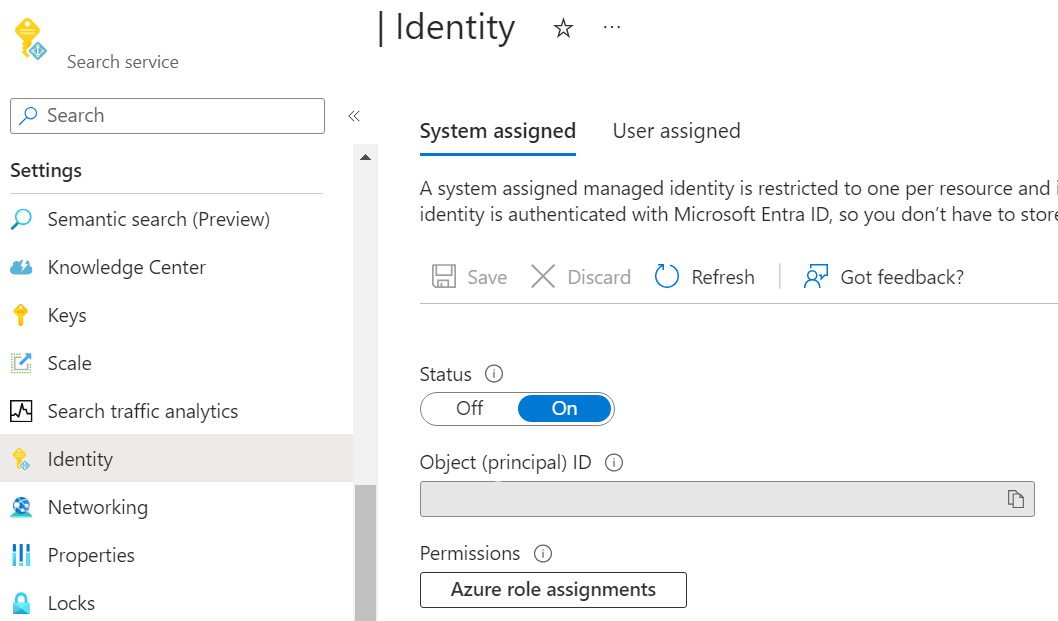 Azure Openai On Your Data에 대한 네트워크 및 액세스 구성 Azure Openai Microsoft Learn