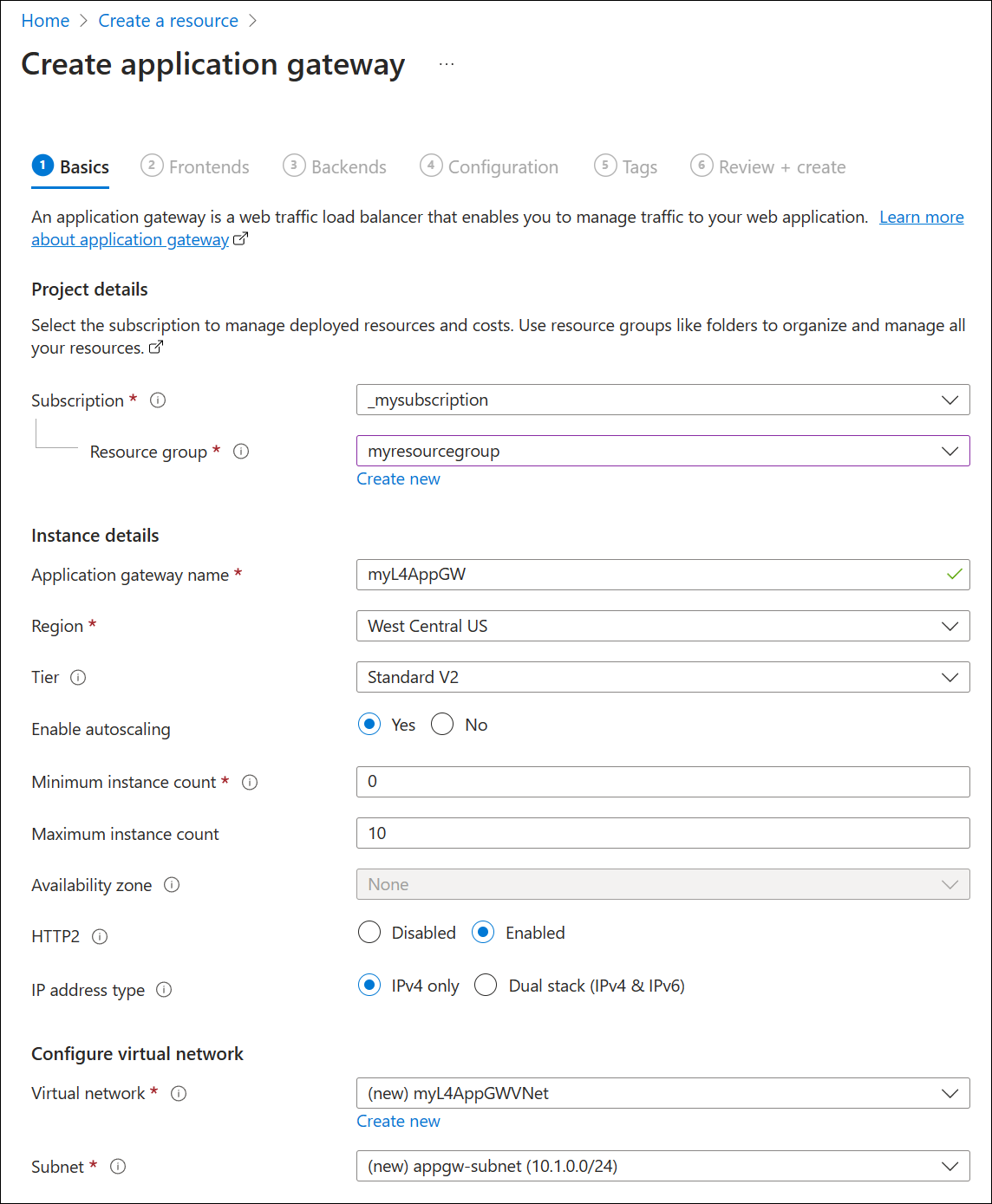 Azure 애플리케이션 게이트웨이 Tcptls 프록시 구성미리 보기 Azure Application Gateway Microsoft Learn