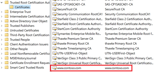 사용자 지정 루트 Ca를 사용하여 자체 서명된 인증서 생성 Azure Application Gateway Microsoft Learn