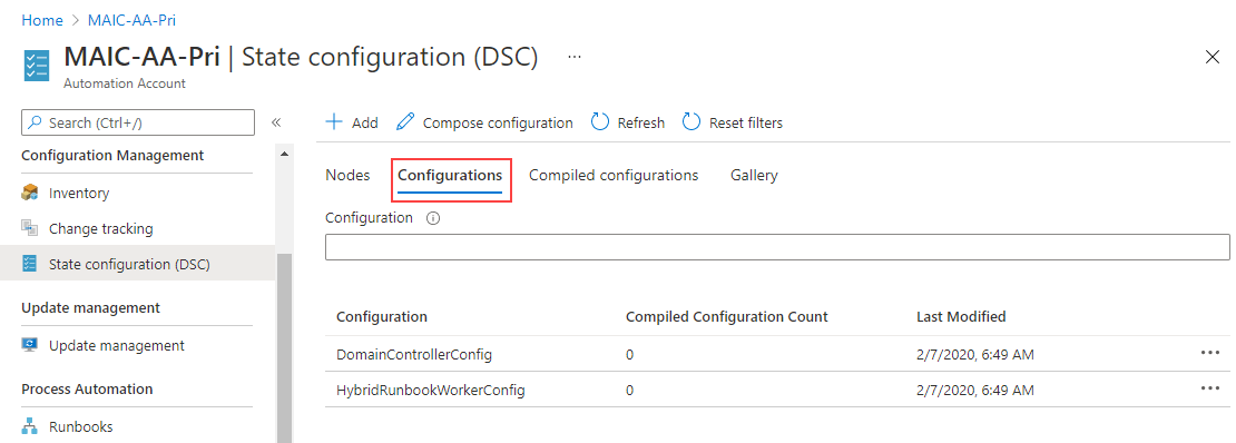 Automation State Configuration에서 Dsc 및 노드 제거 Azure Automation Microsoft Learn 5664