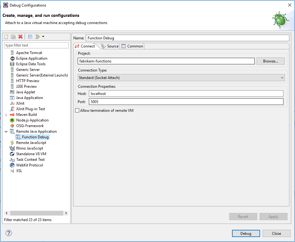 Java 및 Eclipse를 사용하여 Azure 함수 앱 제작 Microsoft Learn