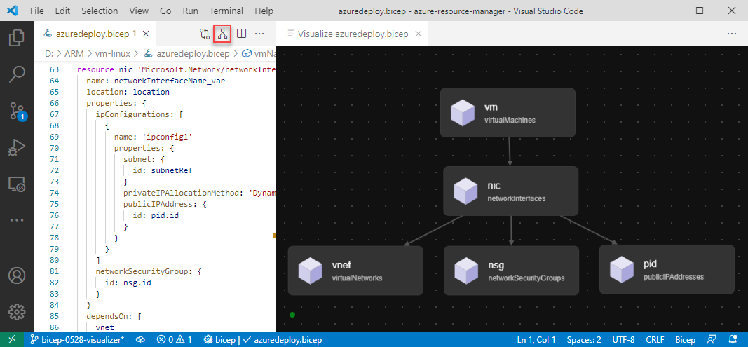 Bicep에서 리소스 종속성 설정 Azure Resource Manager Microsoft Learn