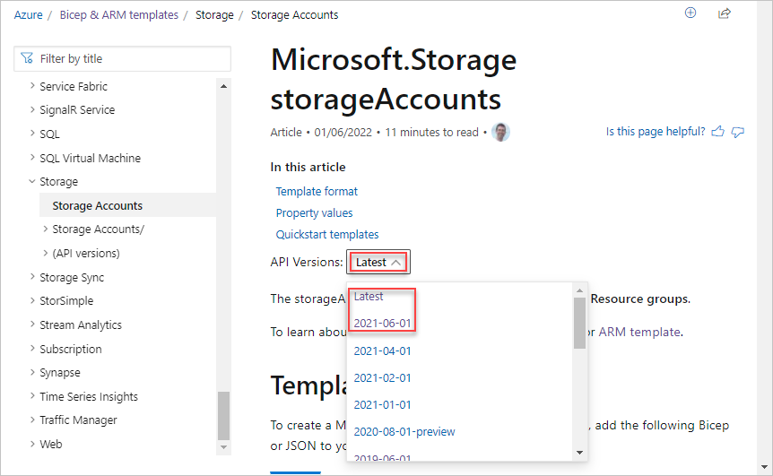 템플릿 참조 사용 Azure Resource Manager Microsoft Learn