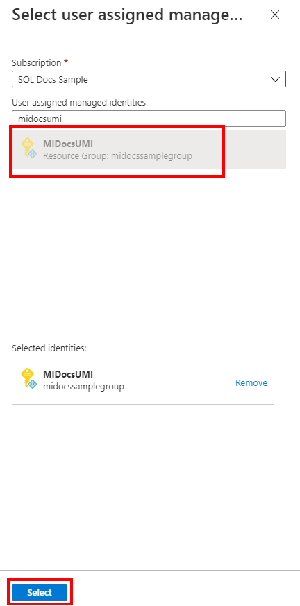사용자 할당 관리 Id를 사용하여 Azure Sql 논리 서버 만들기 Azure Sql Database Microsoft Learn