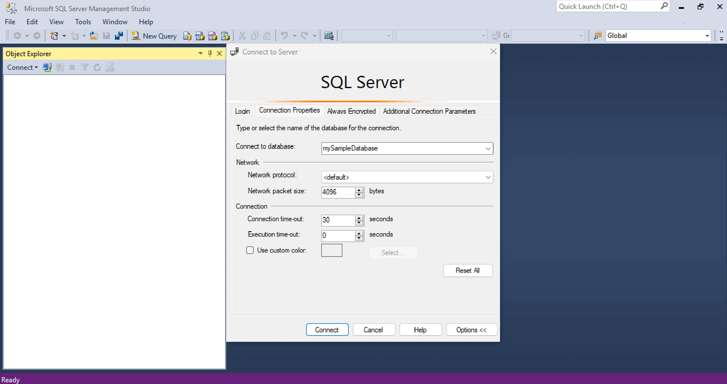 Ssms 데이터 연결 및 쿼리 Azure Sql Database And Azure Sql Managed Instance Microsoft Learn