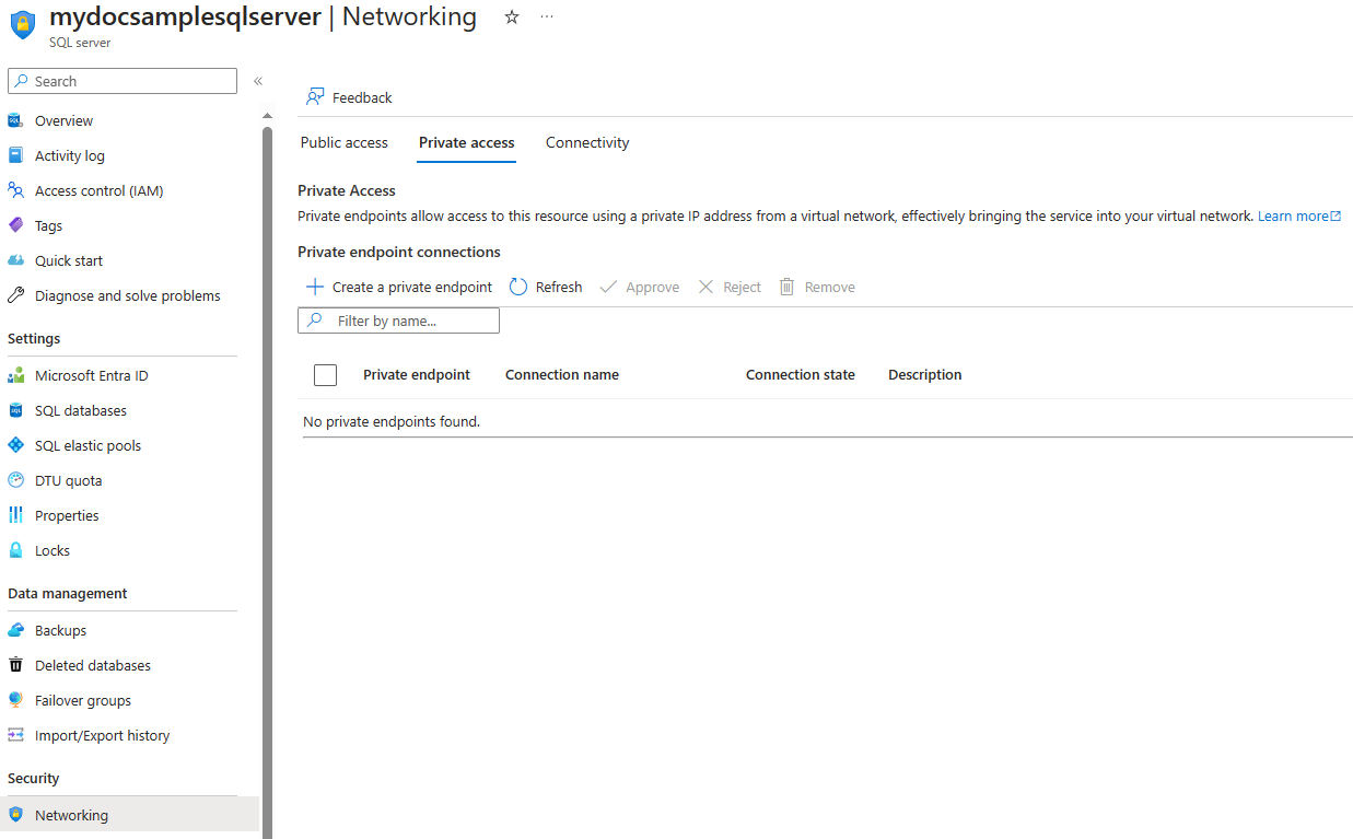 Azure Private Link Azure Sql Database And Azure Synapse Analytics Microsoft Learn