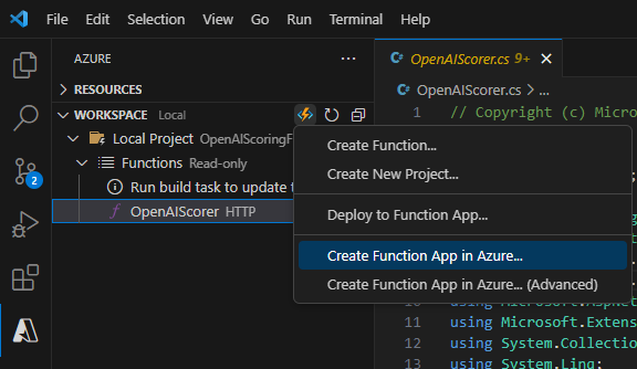 빠른 시작 작업 라우터와 Azure Openai 통합 An Azure Communication Services Quickstart Microsoft Learn