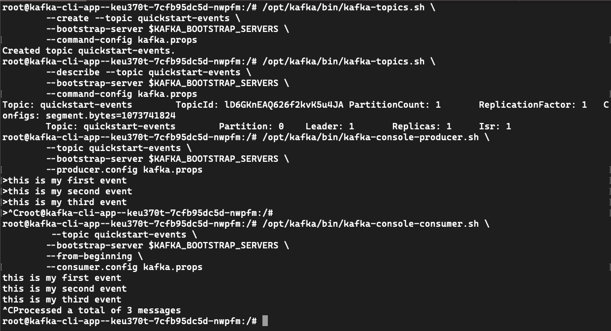 자습서 개발을 위한 Apache Kafka 서비스 만들기 및 사용 Microsoft Learn