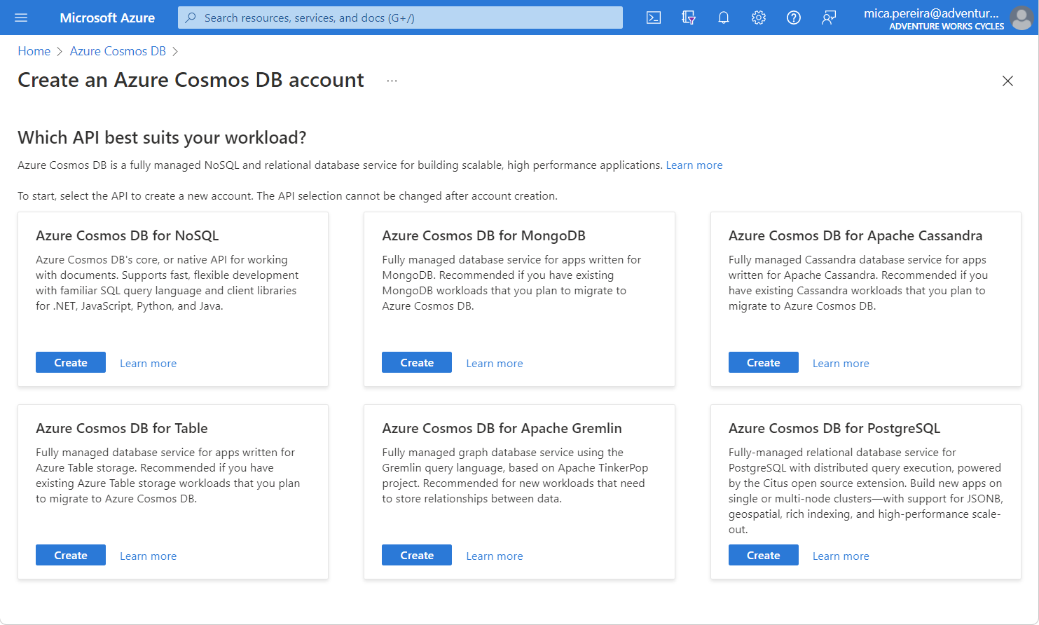 빠른 시작 Python용 Azure Cosmos Db For Nosql 클라이언트 라이브러리 Microsoft Learn