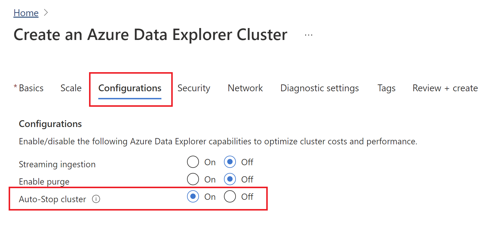 Azure Data Explorer에서 비활성 클러스터의 자동 중지 Azure Data Explorer Microsoft Learn