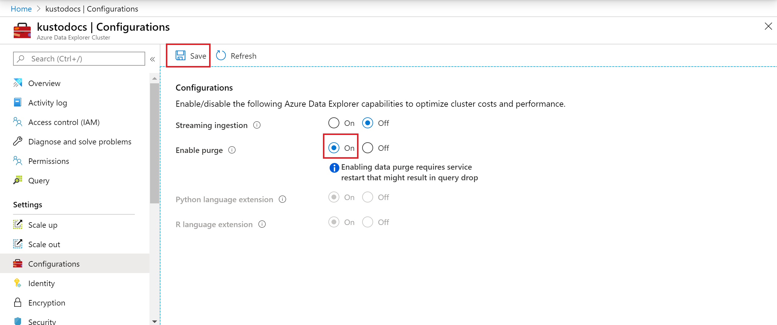 데이터 제거를 사용하여 Azure Data Explorer의 디바이스 또는 서비스에서 개인 데이터 삭제 Azure Data Explorer Microsoft Learn
