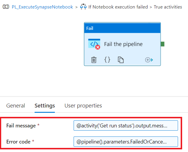 Notebook 작업을 사용하여 Synapse 파이프라인 호출 Azure Data Factory Microsoft Learn
