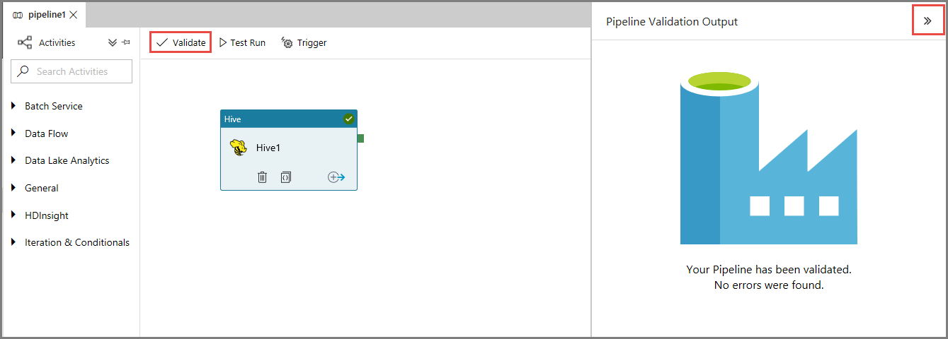 Azure Portal을 통해 Azure Virtual Network에서 Hive를 사용하여 데이터 변환 Azure Data Factory Microsoft Learn