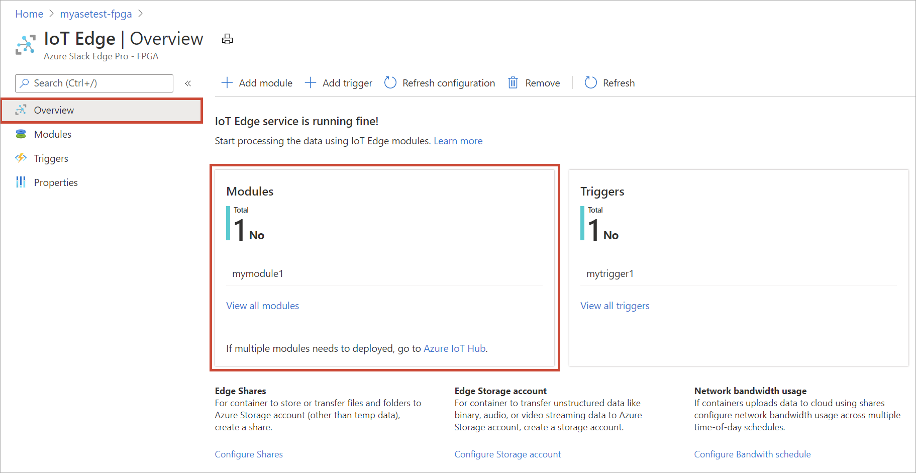 Azure Stack Edge Pro Fpga의 컴퓨팅 기능을 사용하여 데이터를 필터링하고 분석하는 자습서 Microsoft Learn