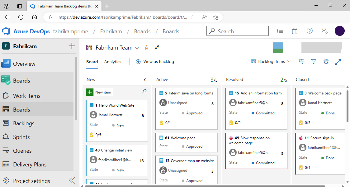 Azure Boards란? 소프트웨어 개발 프로젝트를 관리하는 도구입니다. - Azure Boards | Microsoft Learn Azure Boards란? 소프트웨어 개발 프로젝트를 관리하는 도구입니다. - Azure Boards | Microsoft Learn