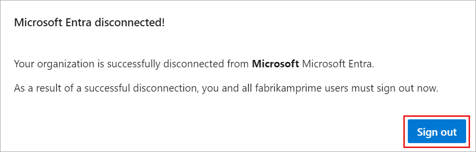 Microsoft Entra Id에서 조직 연결 끊기 Azure Devops Services Microsoft Learn