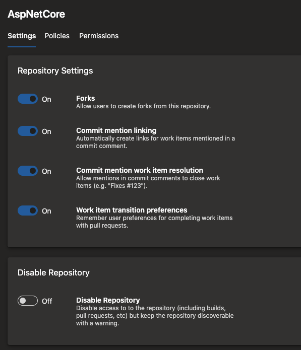 Azure Devops 릴리스 정보 Azure Repos 스프린트 184 업데이트 Microsoft Learn