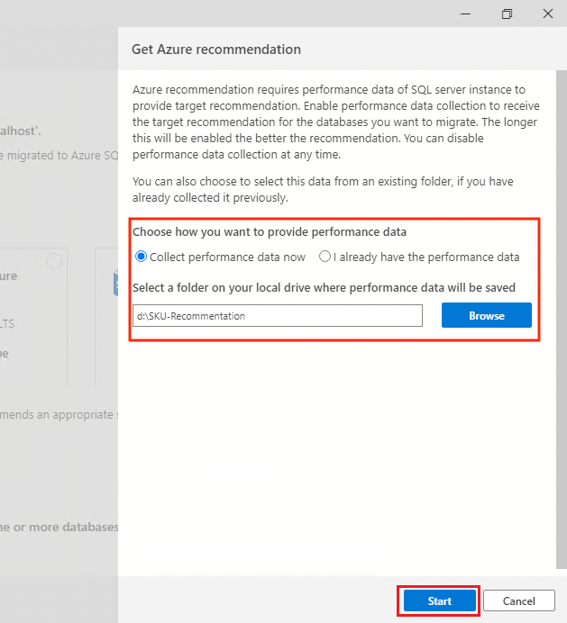 자습서 Sql Server를 Azure Sql Database로 마이그레이션오프라인 Azure Database Migration Service Microsoft