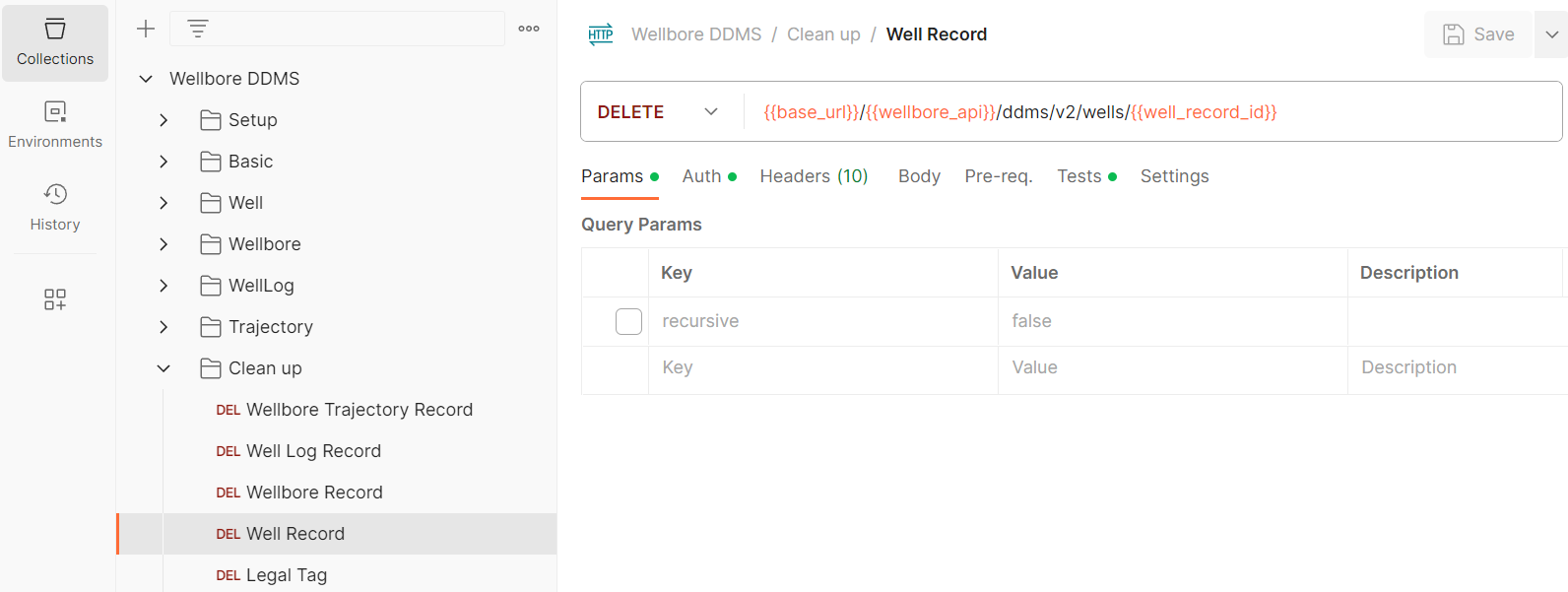 자습서 Wellbore Ddms Api를 사용하여 유정 데이터 레코드 작업 Microsoft Learn