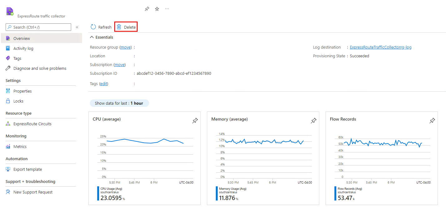 ExpressRoute에 대한 Traffic Collector 구성 - Azure ExpressRoute | Microsoft ... ExpressRoute에 대한 Traffic Collector 구성 - Azure ExpressRoute | Microsoft ...