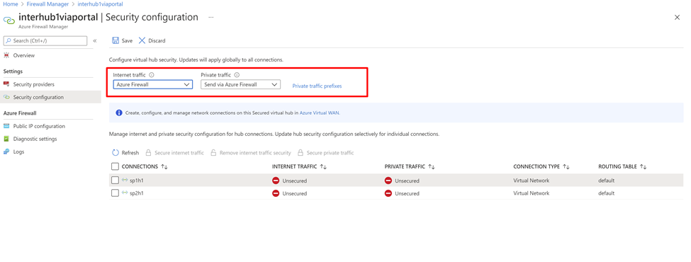 Azure Firewall Manager 보안 파트너 공급자 배포 Microsoft Learn