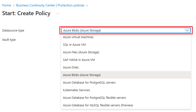 Azure Backup을 사용하여 Azure Blob에 대한 백업 구성 및 관리 Azure Backup Microsoft Learn