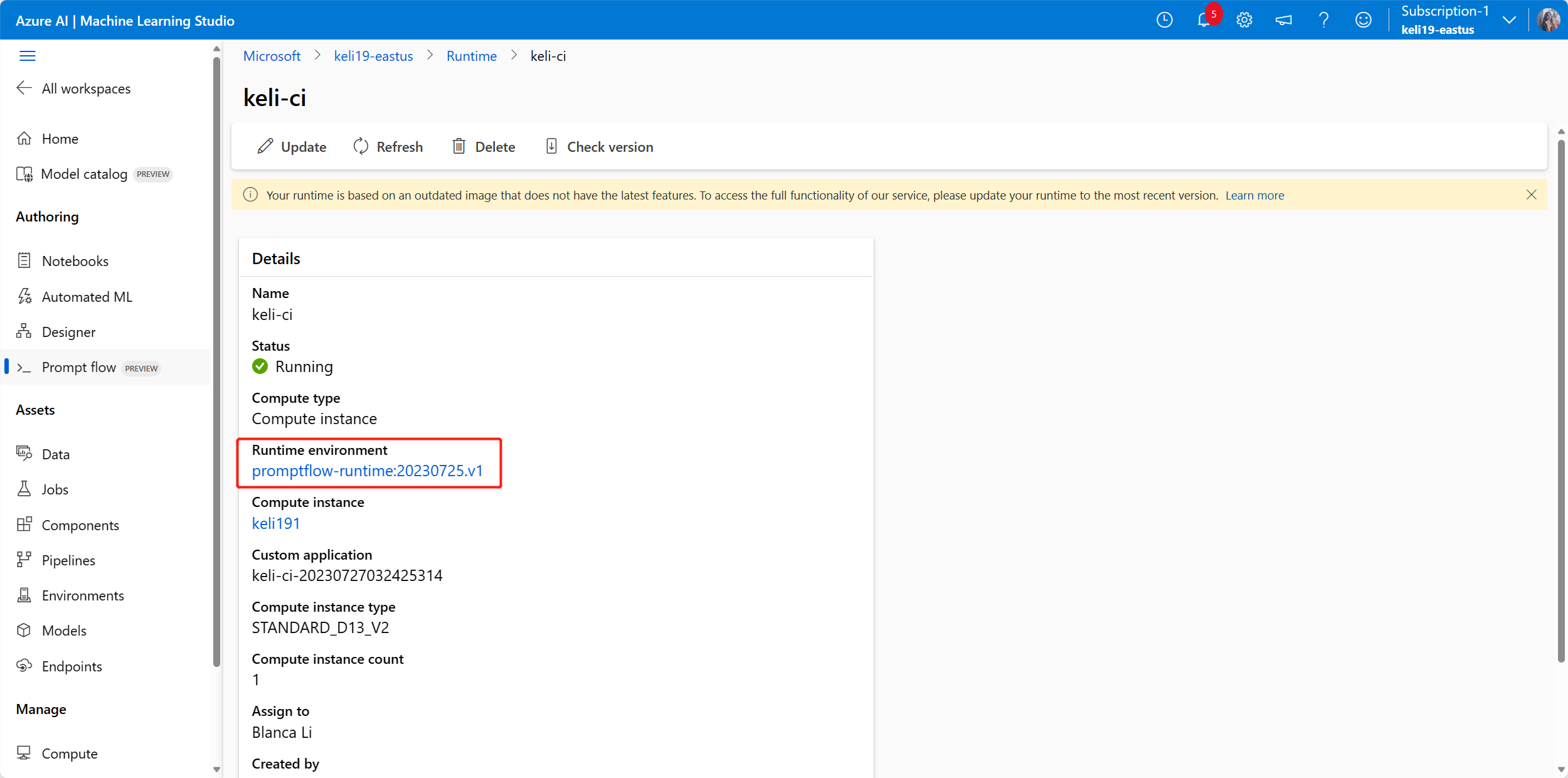 프롬프트 흐름에서 배포된 스트리밍 엔드포인트를 사용하는 방법 Azure Machine Learning Microsoft Learn